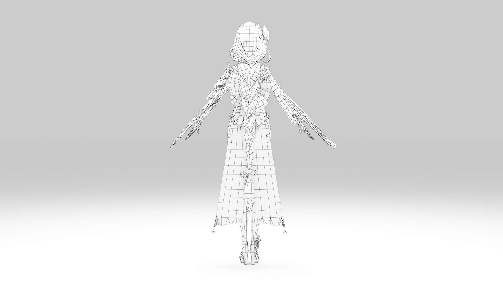 Raiden Shogun - Genshin Impact 3D Model by ilham45