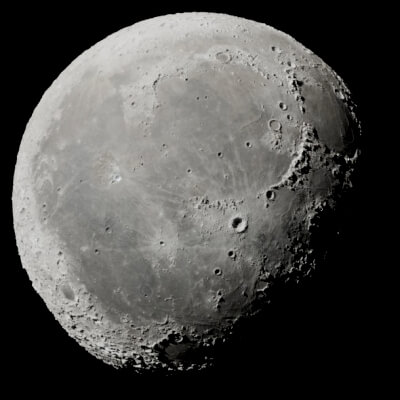 Realistic Moon - 3D Model by ilham45