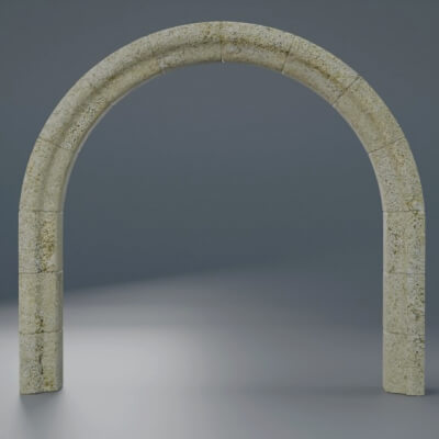 Roman Arch Gate - 3D Model by ilham45