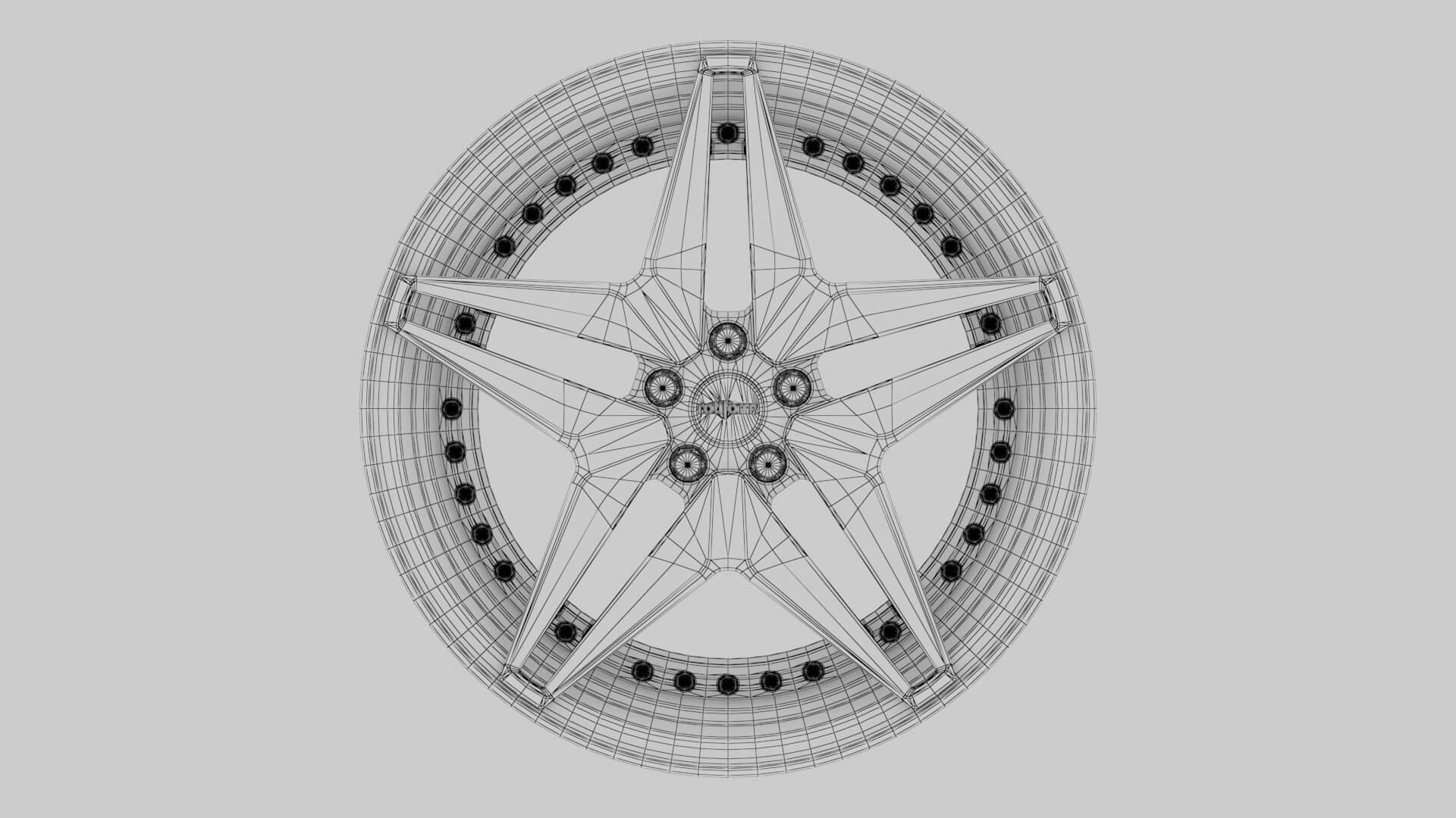 Rotiform Avv Wheels - 3D Model by ilham45