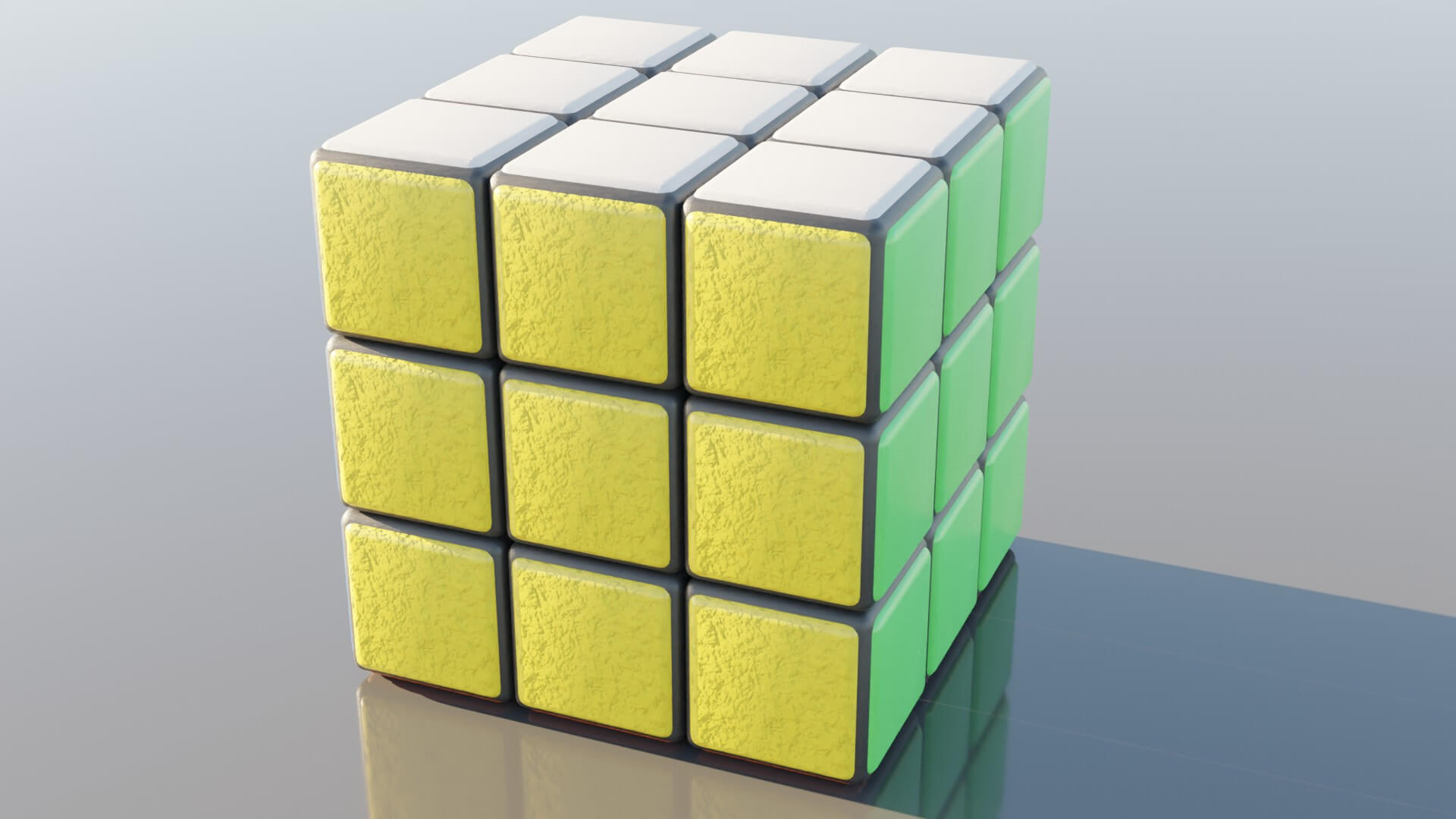Rubik Cube - 3D Model by ilham45
