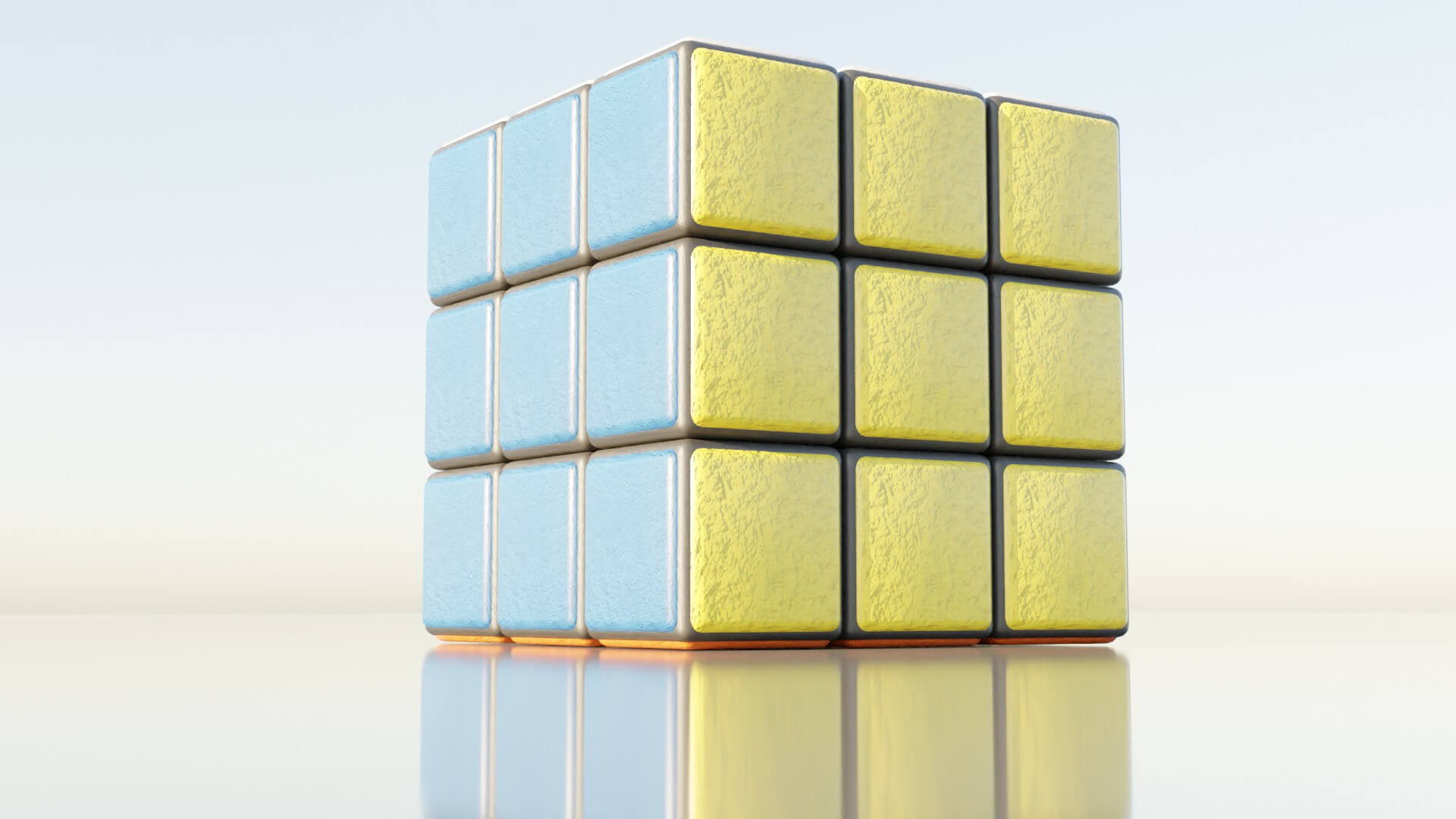 Rubik Cube - 3D Model by ilham45