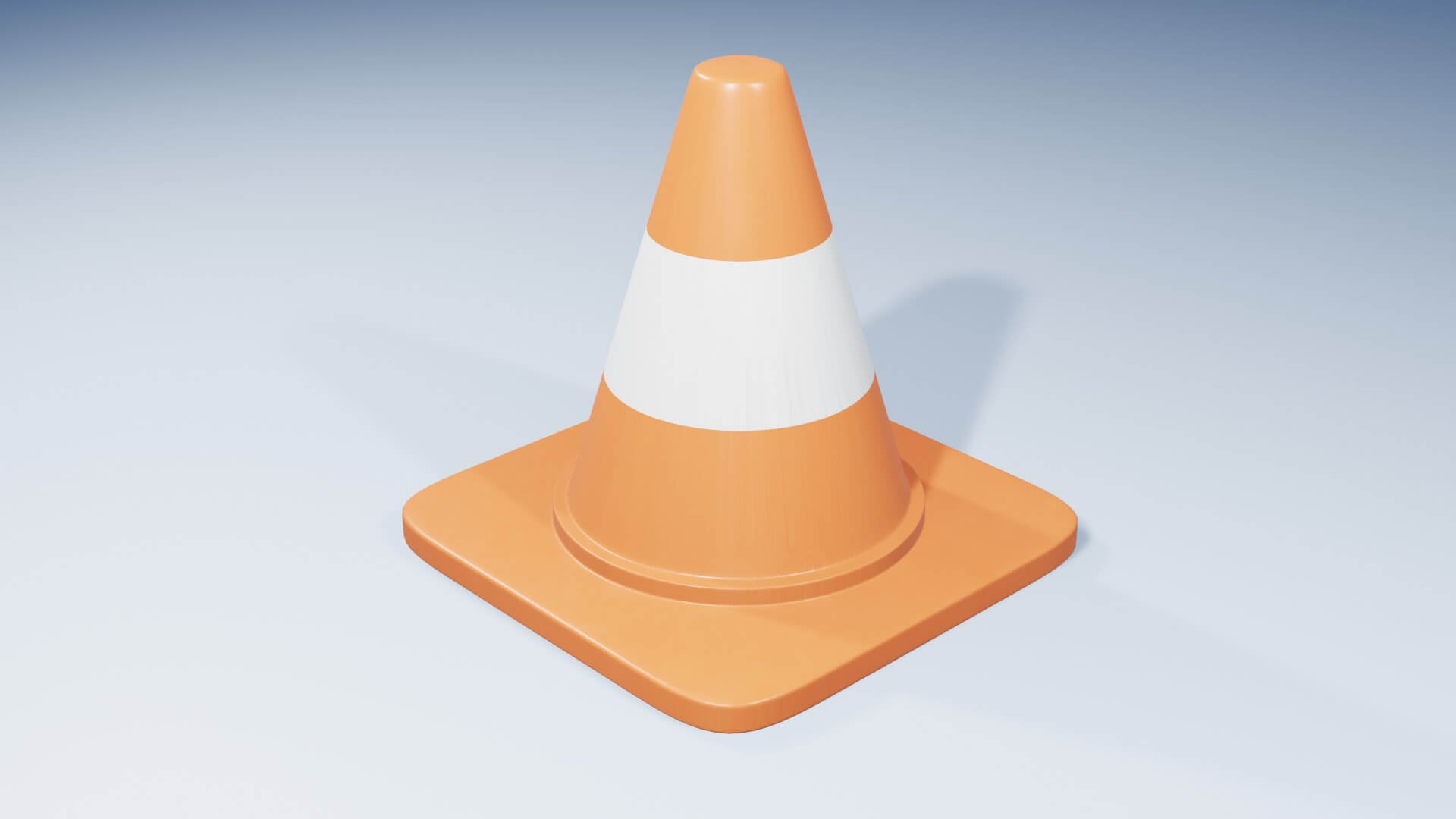Safety Cone - 3D Model by ilham45