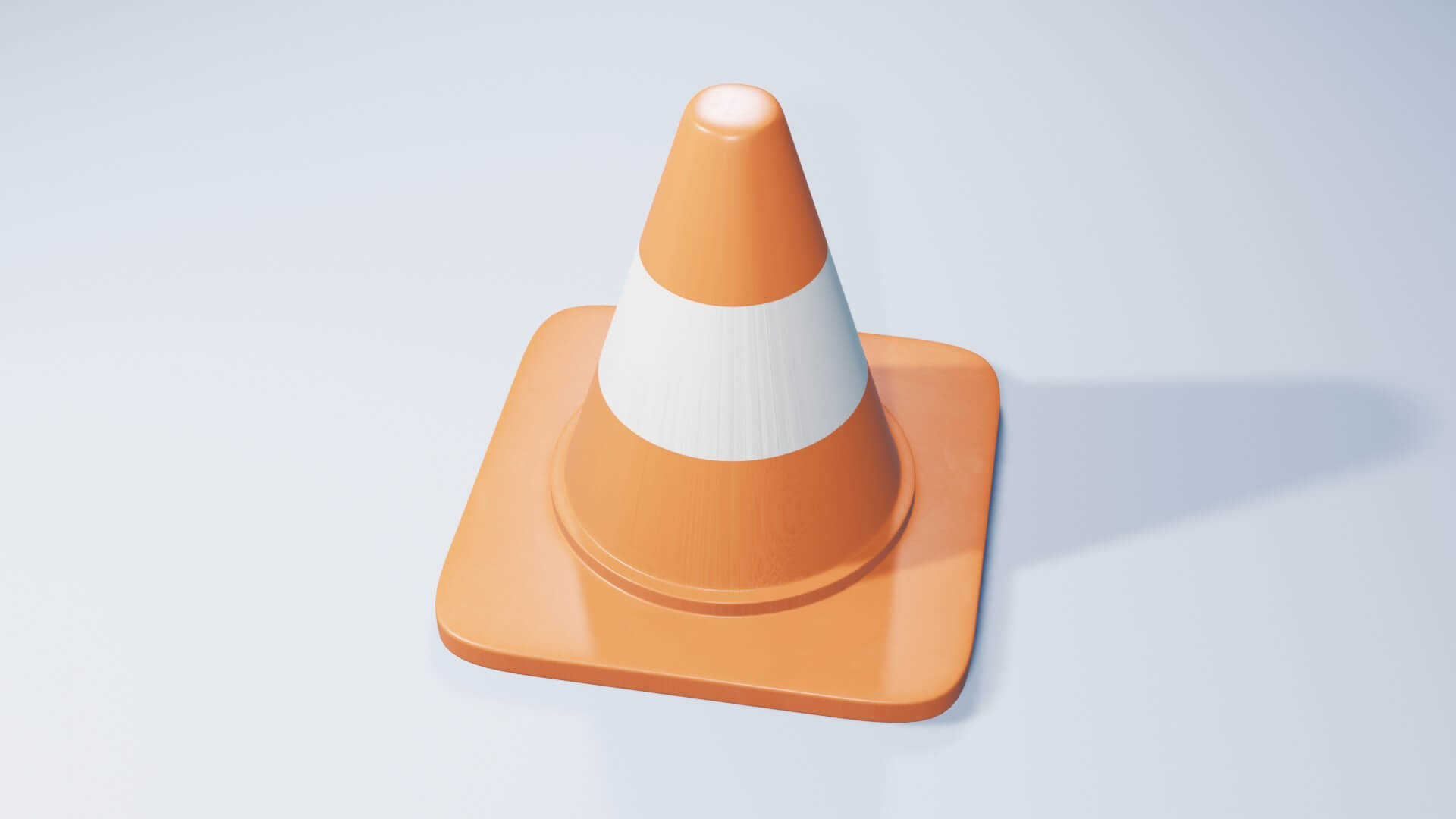 Safety Cone - 3D Model by ilham45