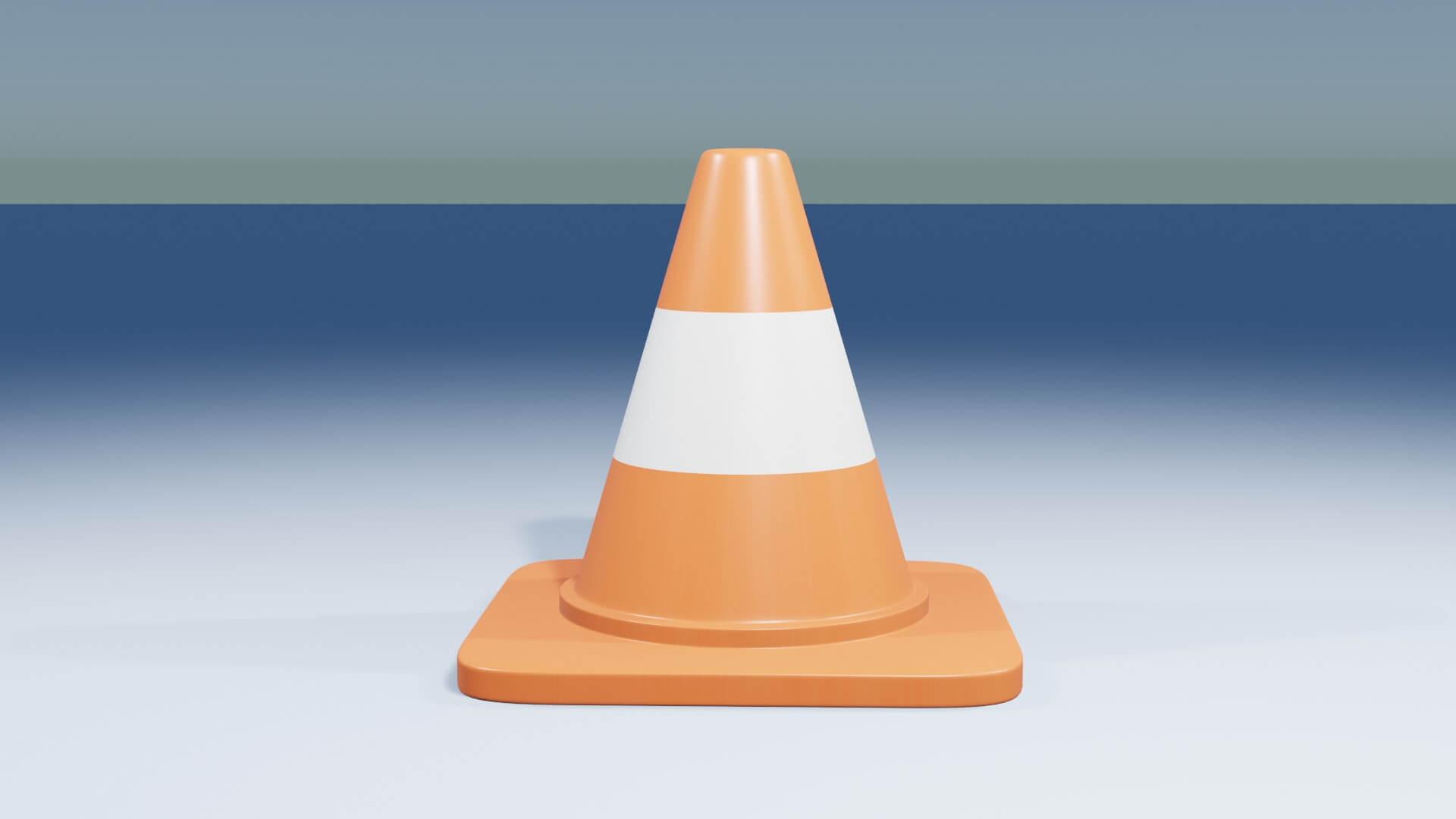 Safety Cone 3D Model by ilham45