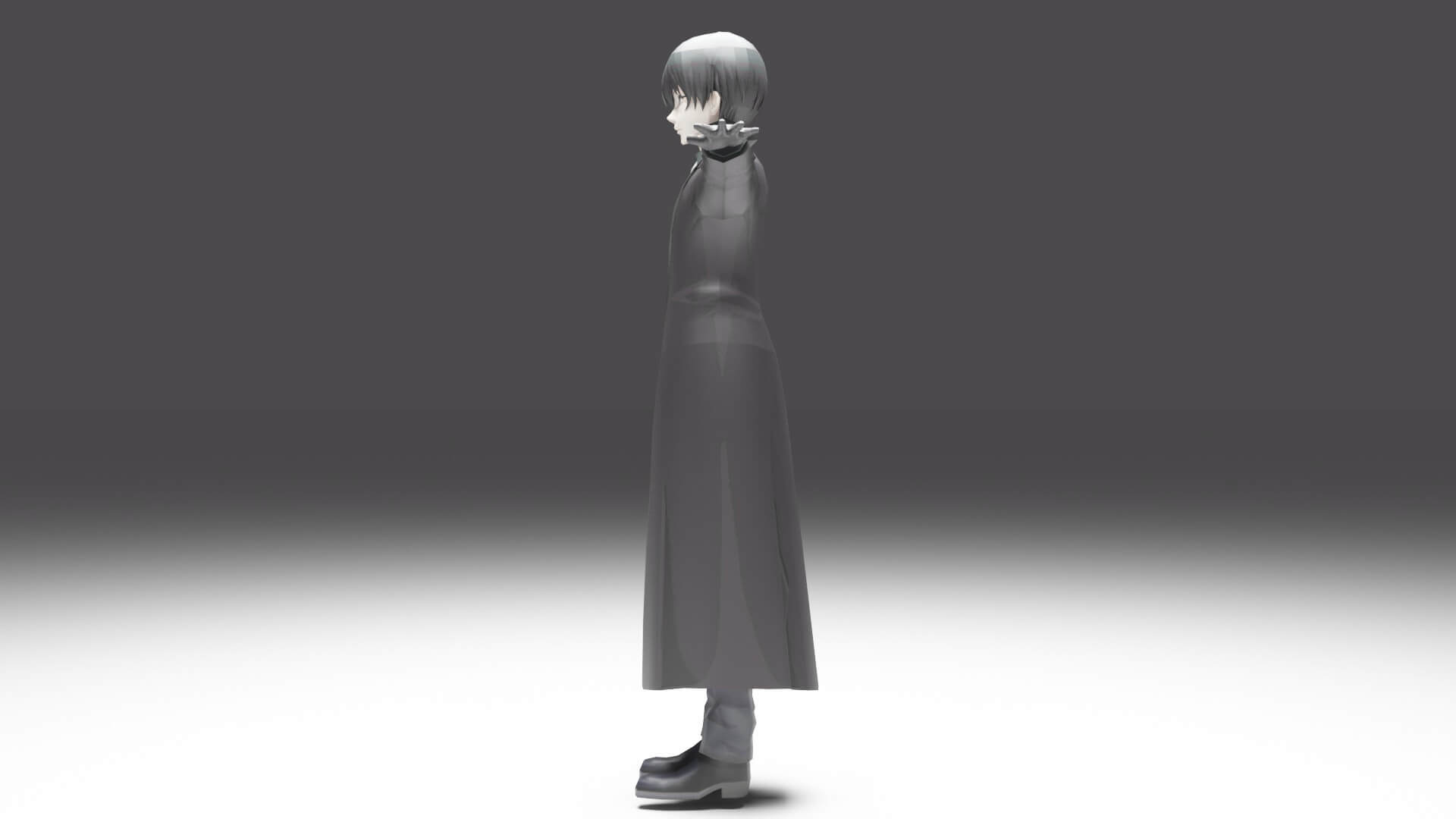 Sasaki Haise - Tokyo Ghoul 3D Model by ilham45