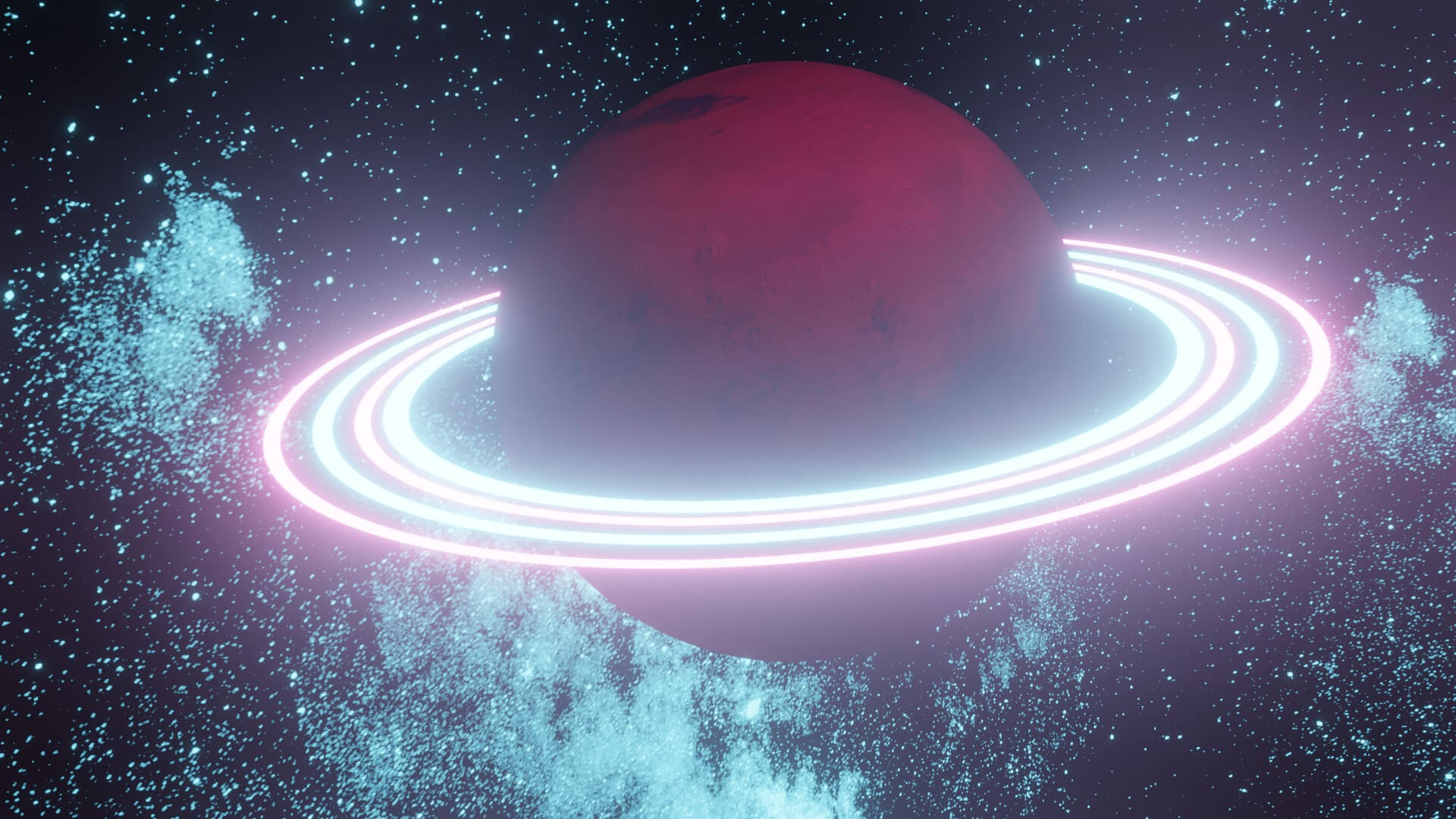 Sci-Fi Planet 3D Model by ilham45