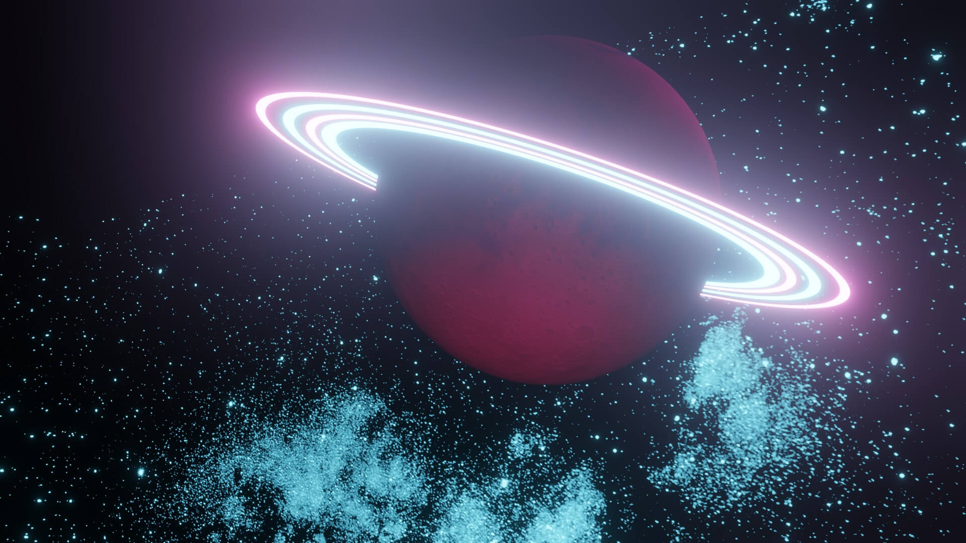 Sci-Fi Planet 3D Model by ilham45