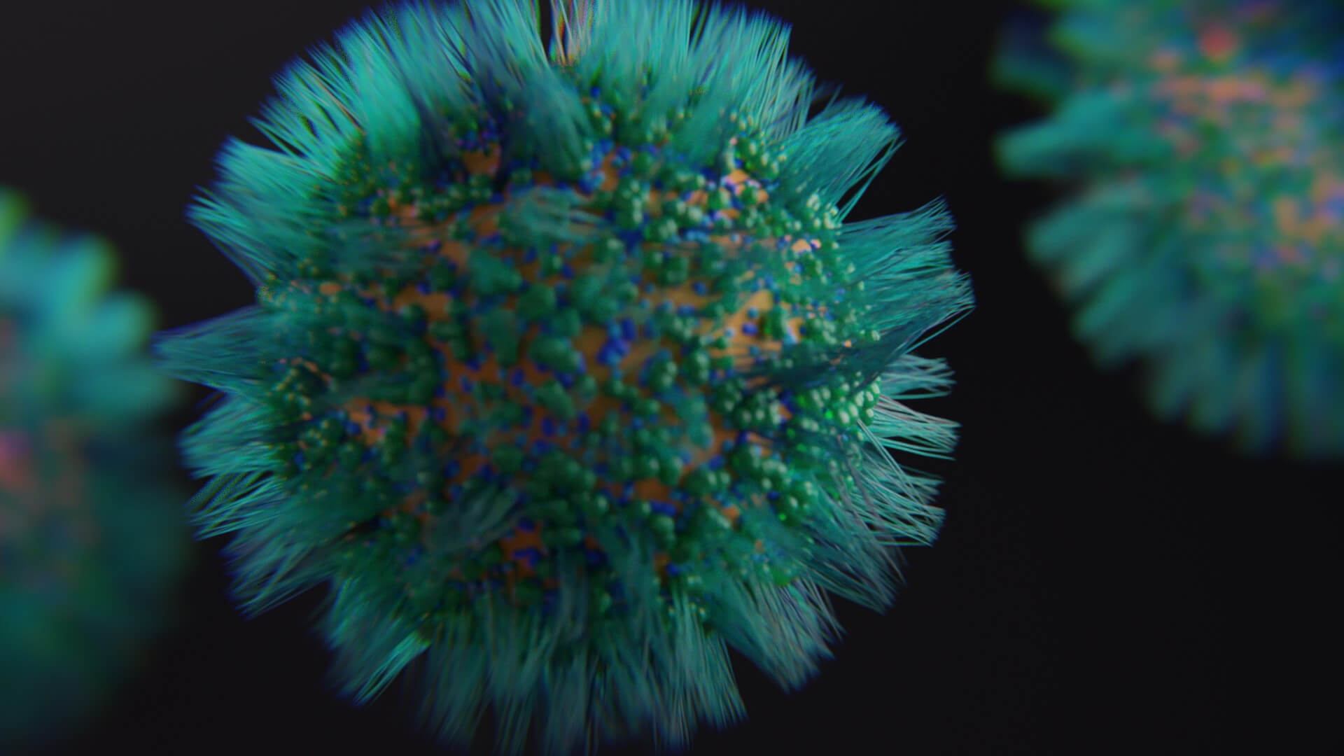 Sci-Fi Virus 3D Model by ilham45