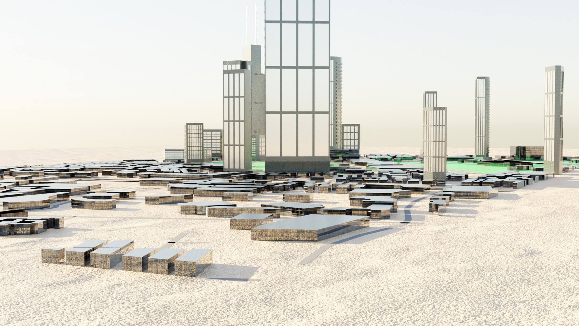 Shanghai China Citymap Building - 3D Model by ilham45