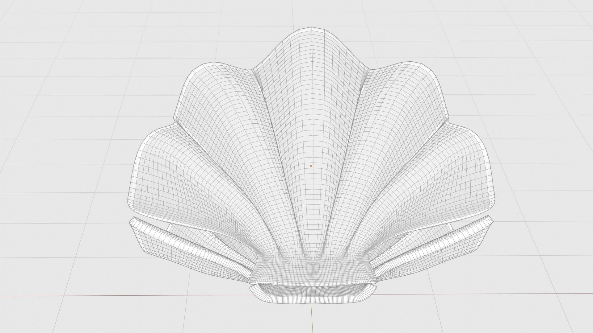 Shell and Pearl - 3D Model by ilham45