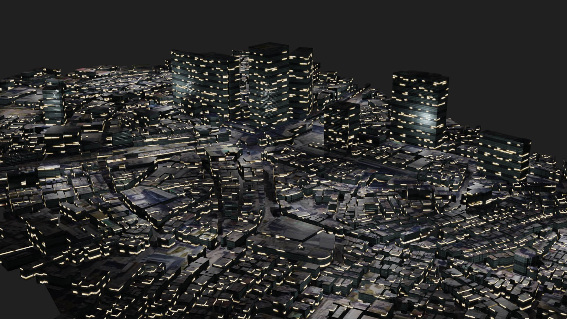 Shibuya Japan - 3D Model by ilham45
