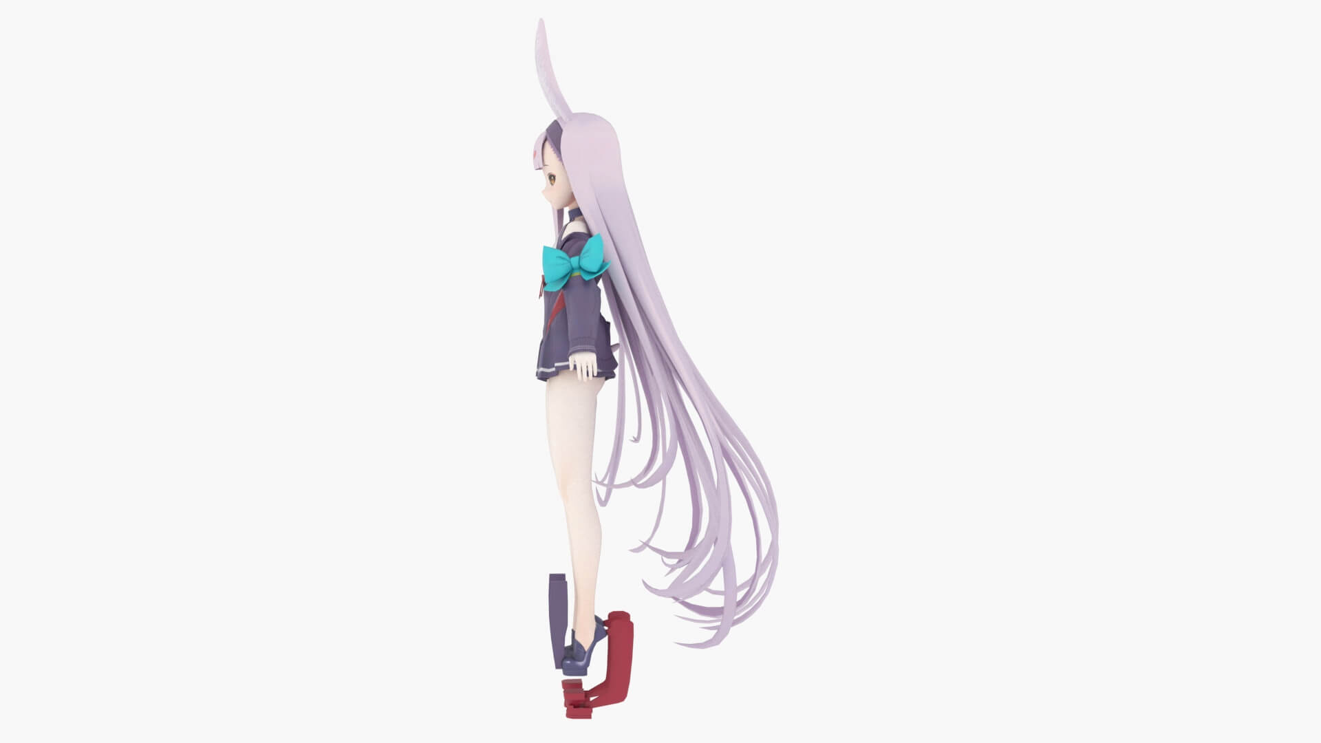 Shimakaze - Azur Lane 3D Model by ilham45