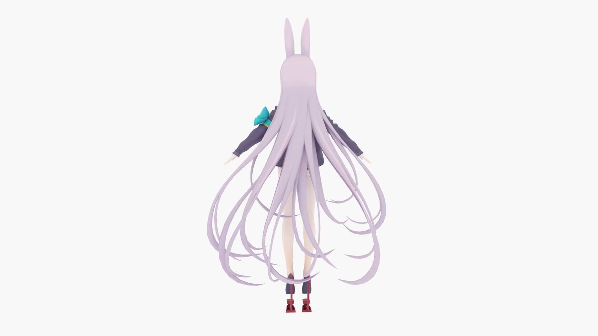 Shimakaze - Azur Lane 3D Model by ilham45