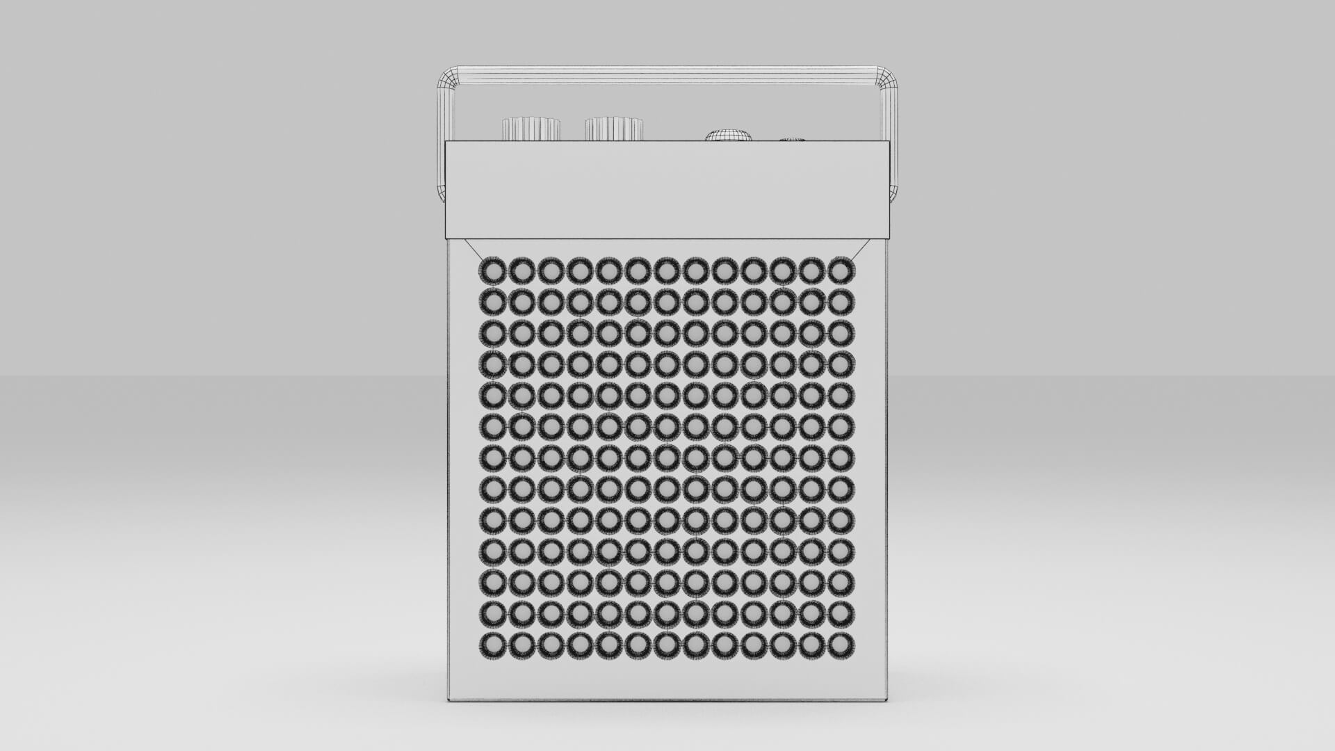 Simple Radio - 3D Model by ilham45