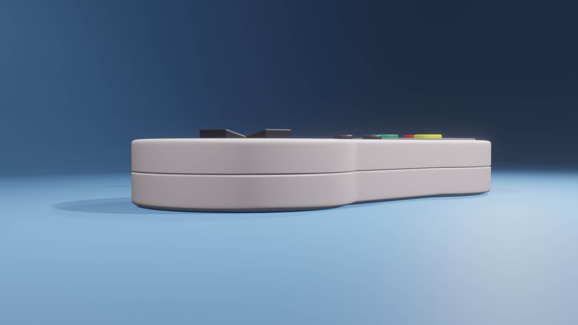 Snes Game Controller - 3D Model by ilham45