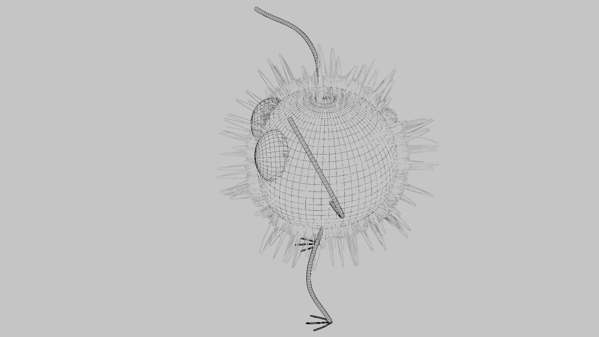 Susuwatari Soot Sprite - 3D Model by ilham45