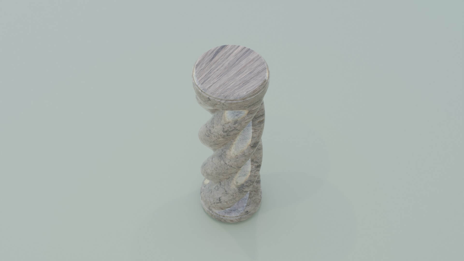 Spiral Pillar - 3D Model by ilham45