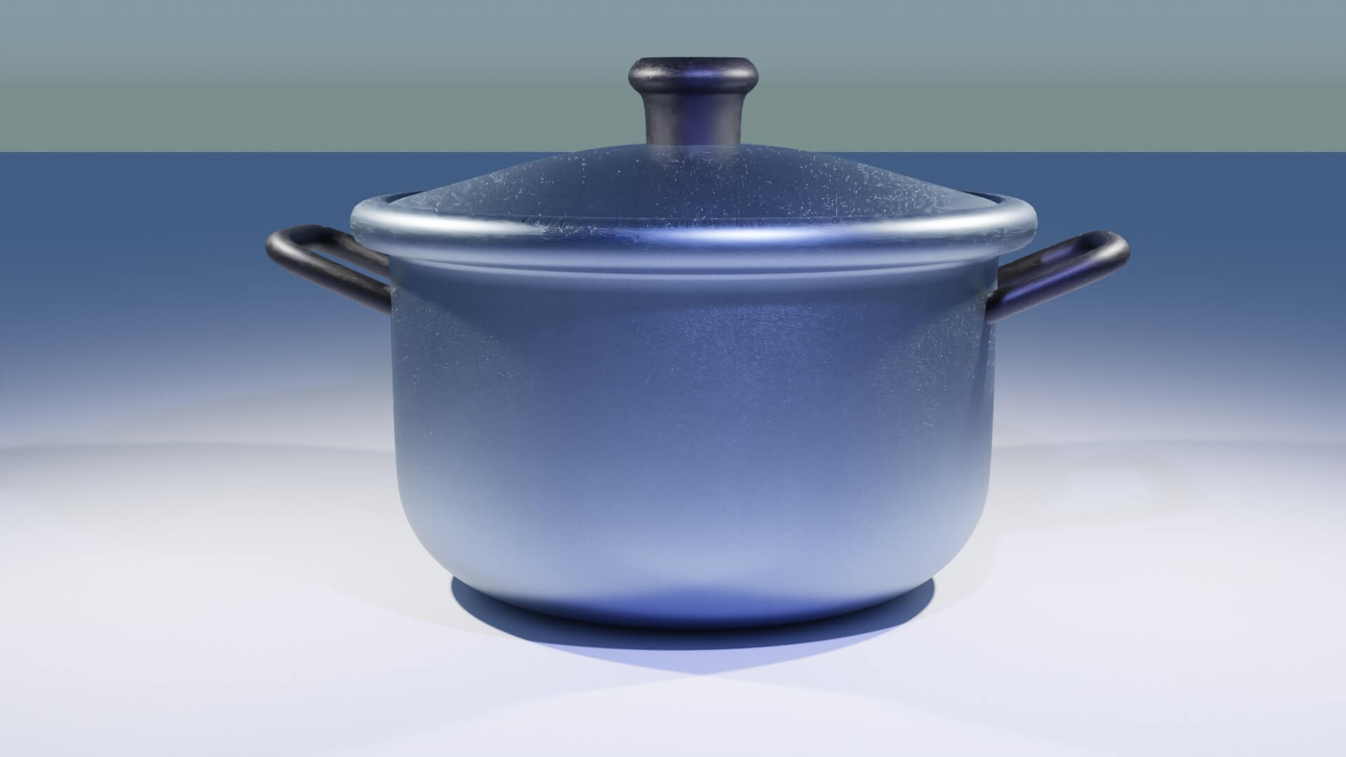 Stainless Steel Pan - 3D Model by ilham45