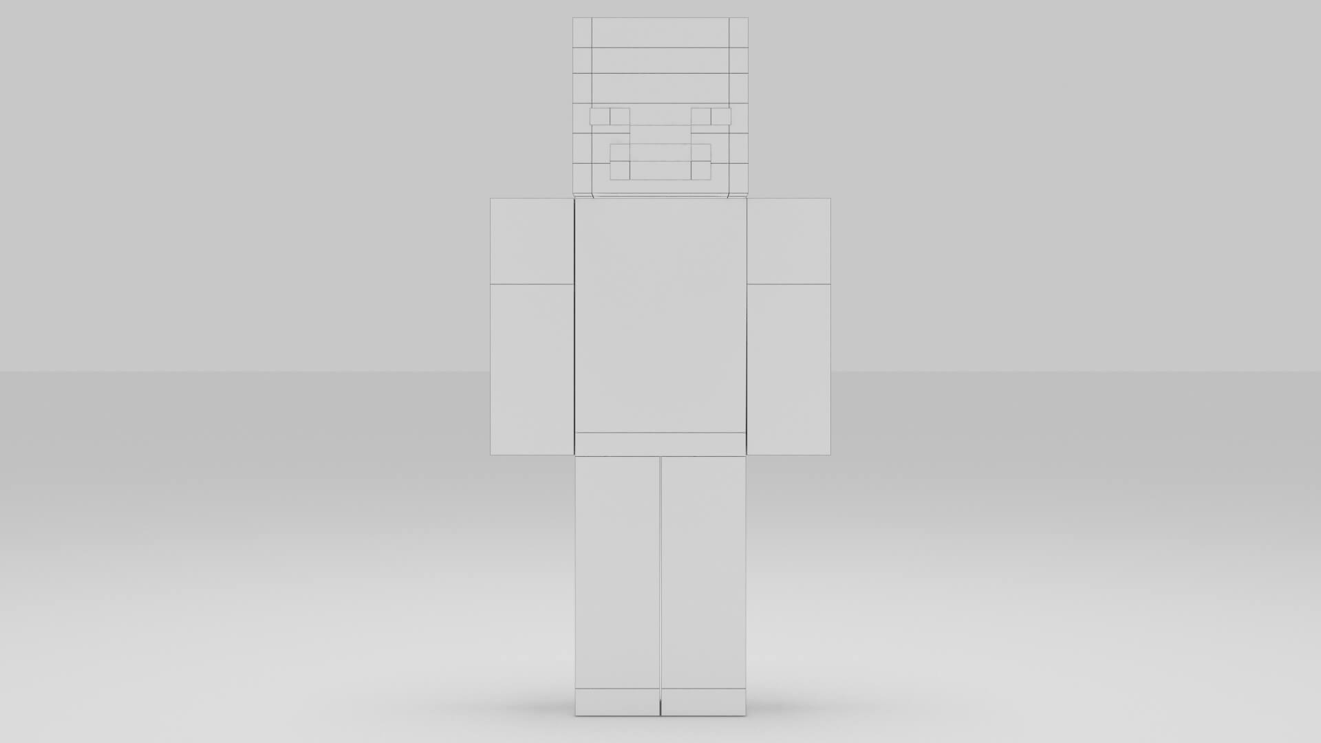 Steve Maincraft Character - 3D Model by ilham45