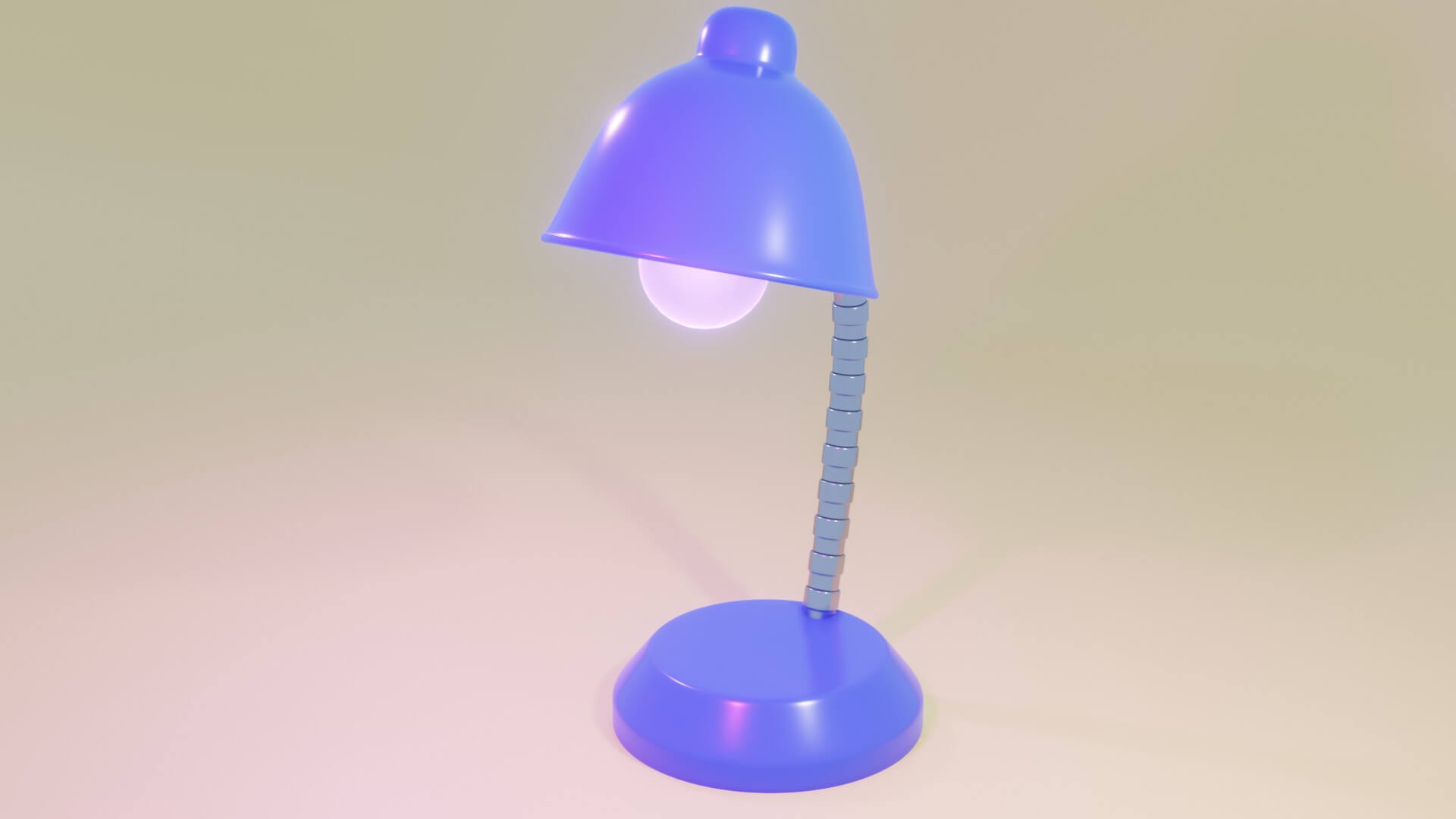 Study Lamp - 3D Model by ilham45