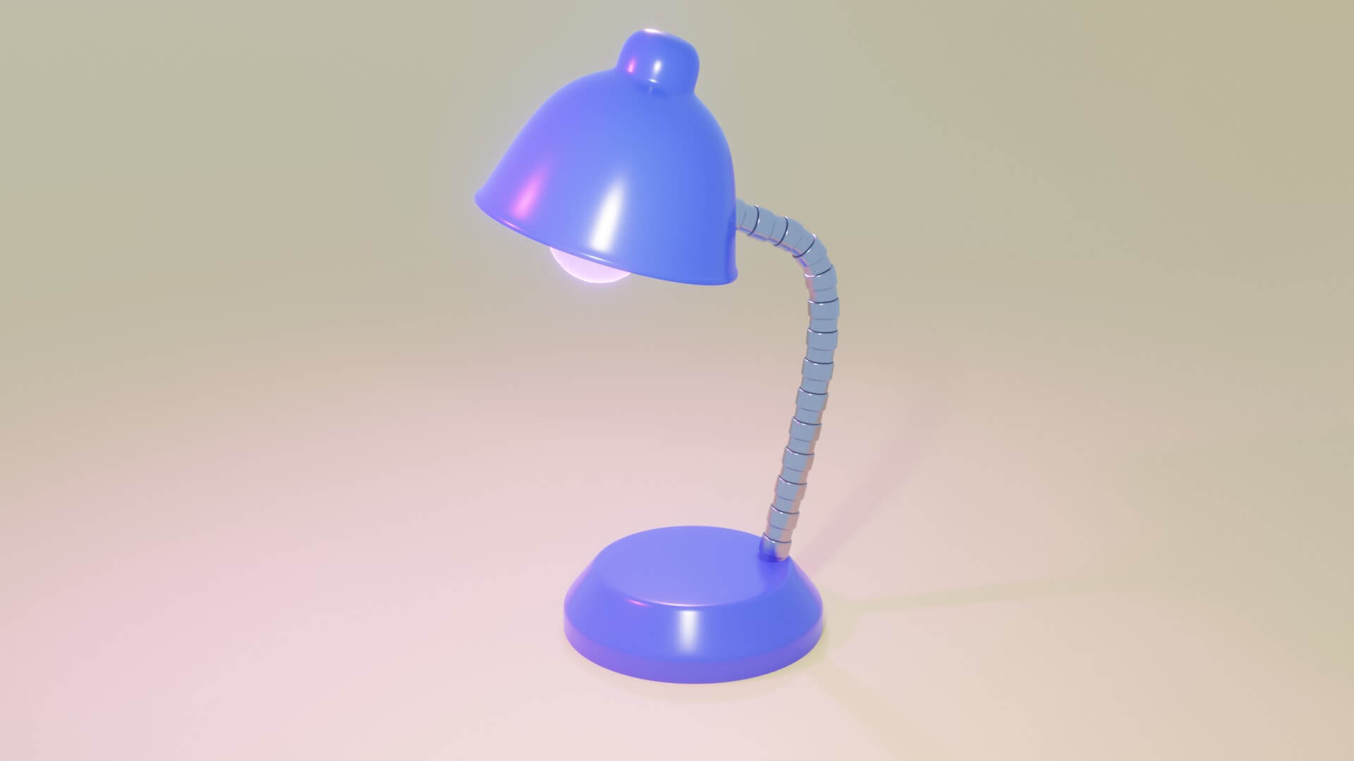 Study Lamp - 3D Model by ilham45