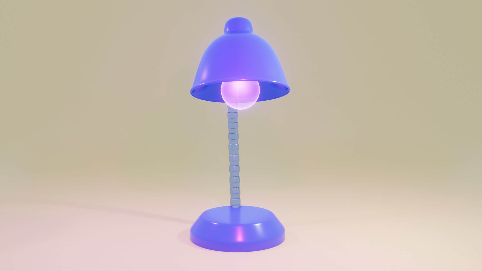 Study Lamp - 3D Model by ilham45