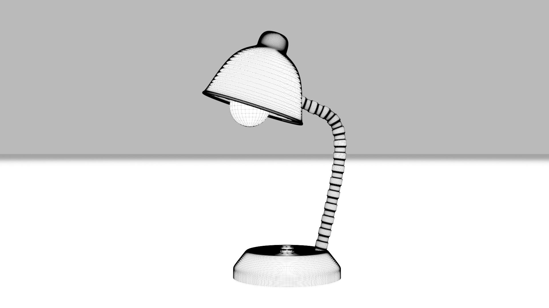 Study Lamp - 3D Model by ilham45