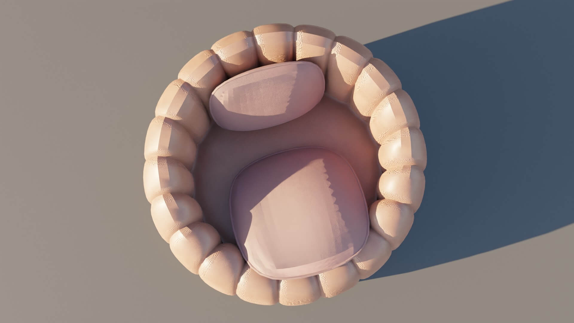 Stylized Sofa Chair - 3D Model by ilham45