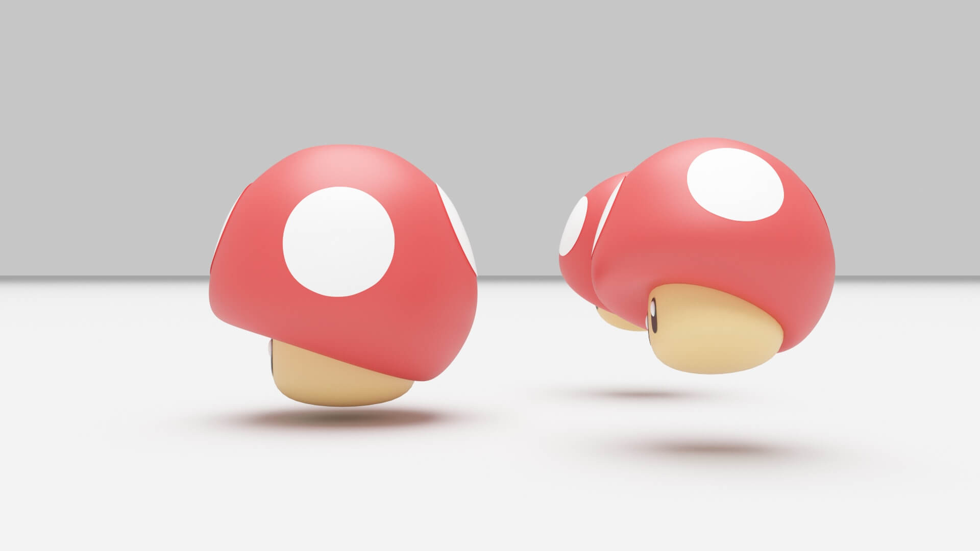 Super Mushroom - Super Mario Bros 3D Model by ilham45