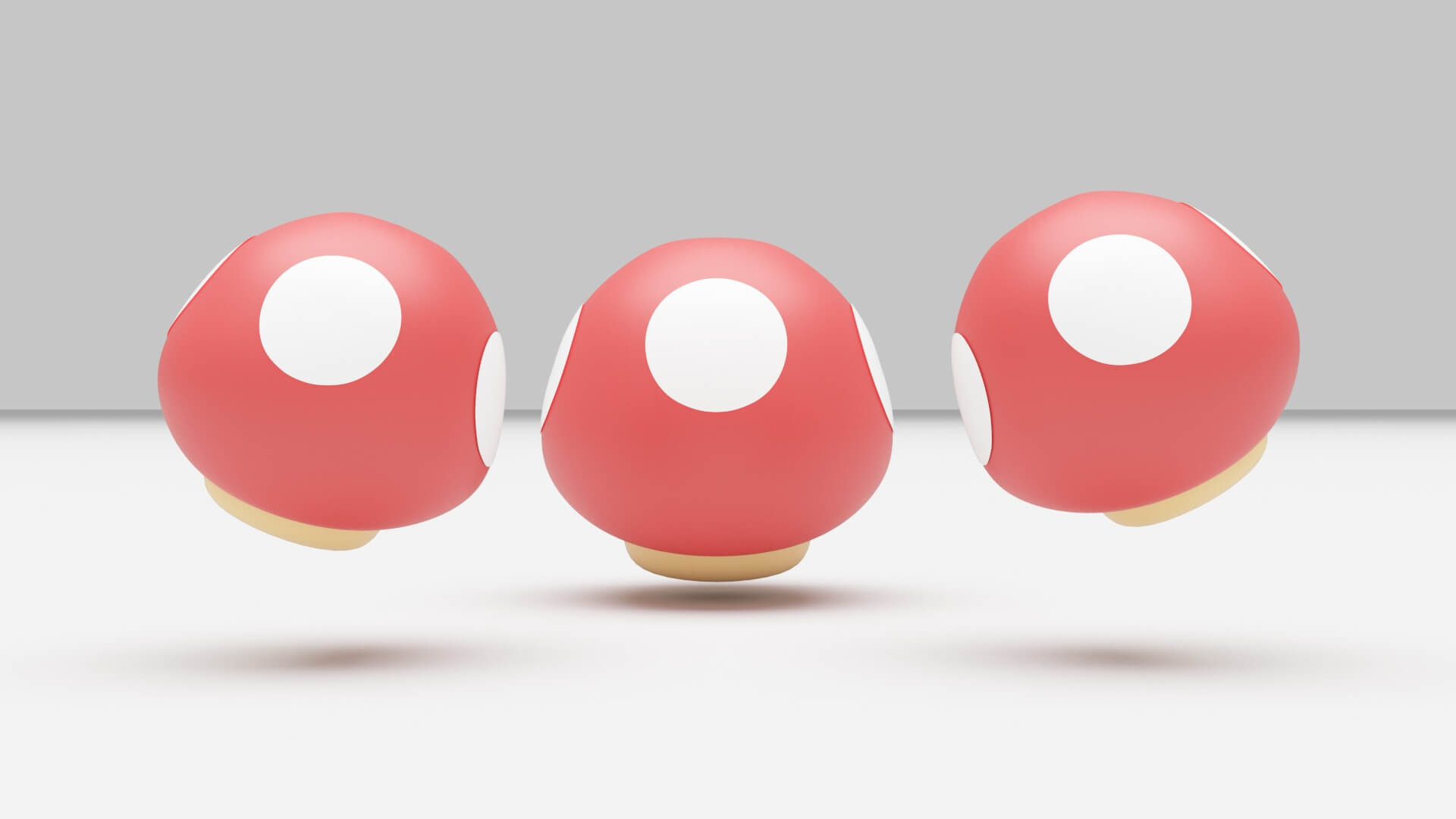 Super Mushroom - Super Mario Bros 3D Model by ilham45