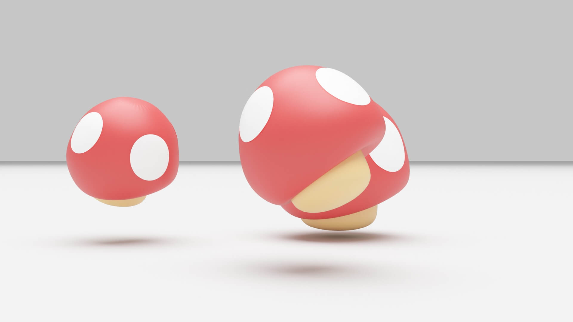 Super Mushroom - Super Mario Bros 3D Model by ilham45
