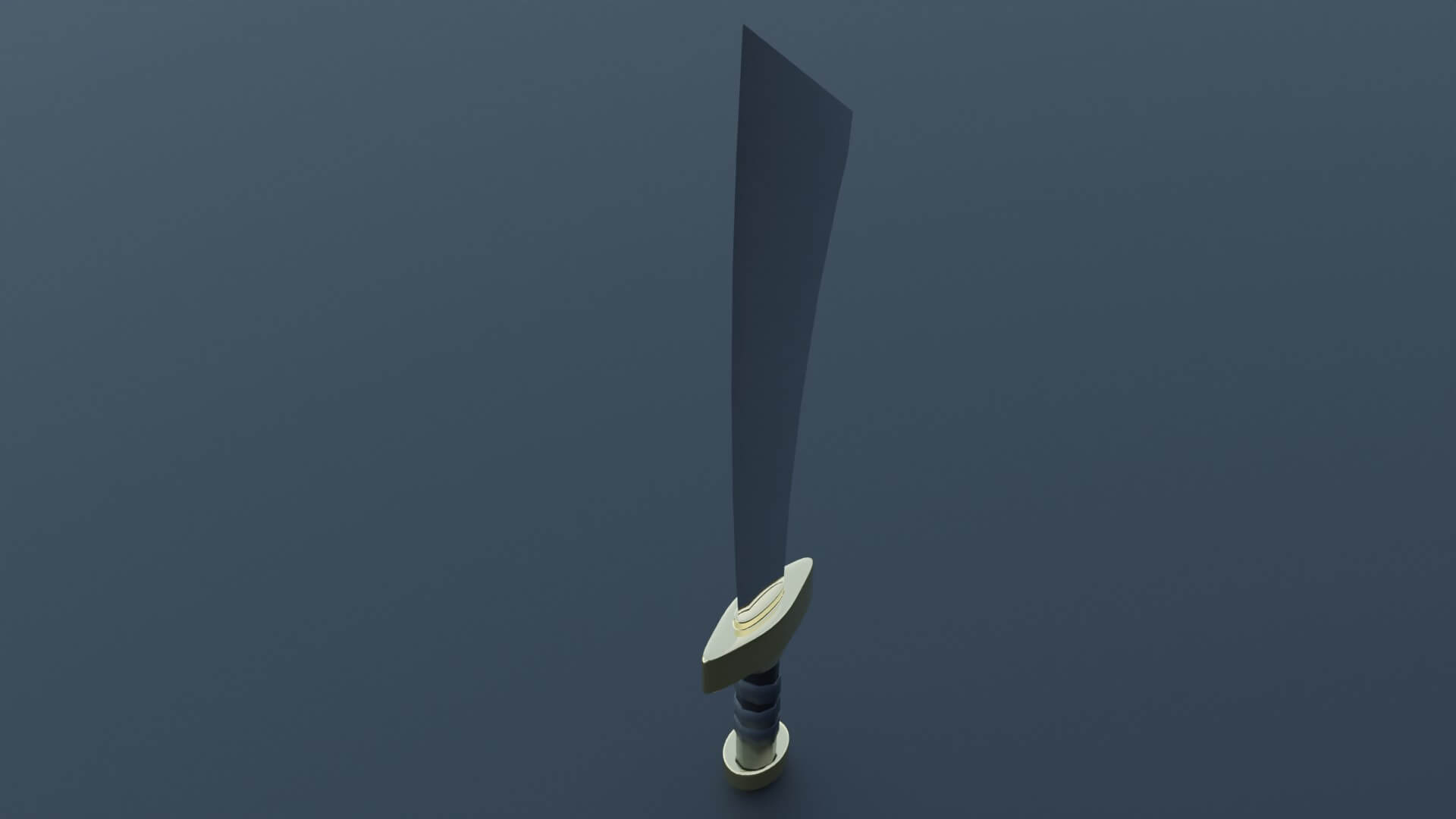 Sword Low Poly - 3D Model by ilham45