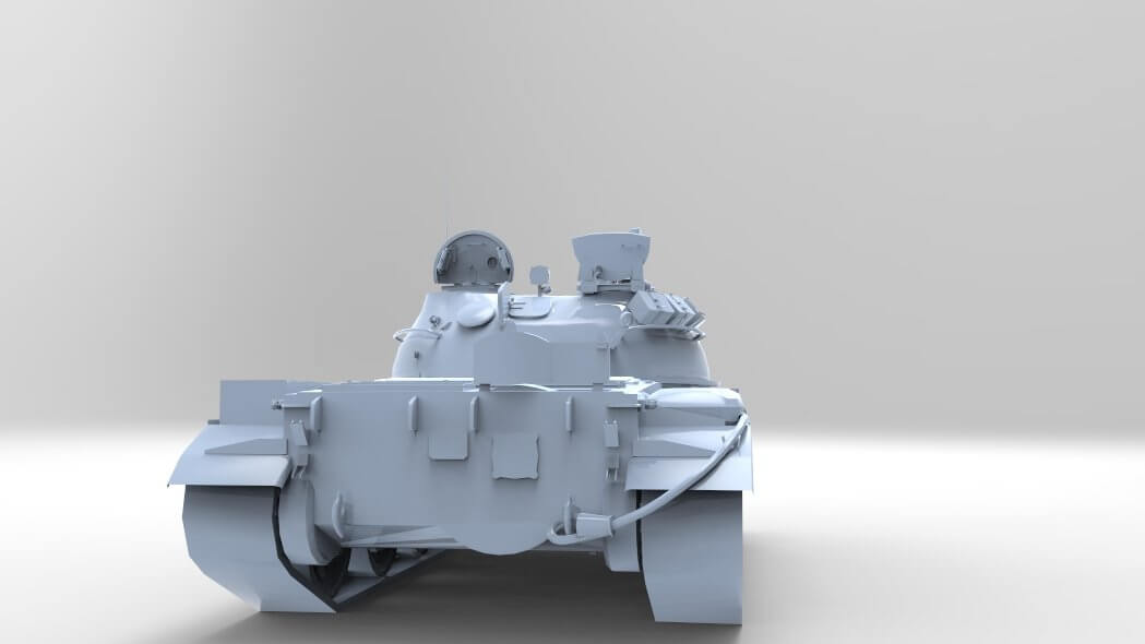 T-62 Tank Free 3D Model by ilham45