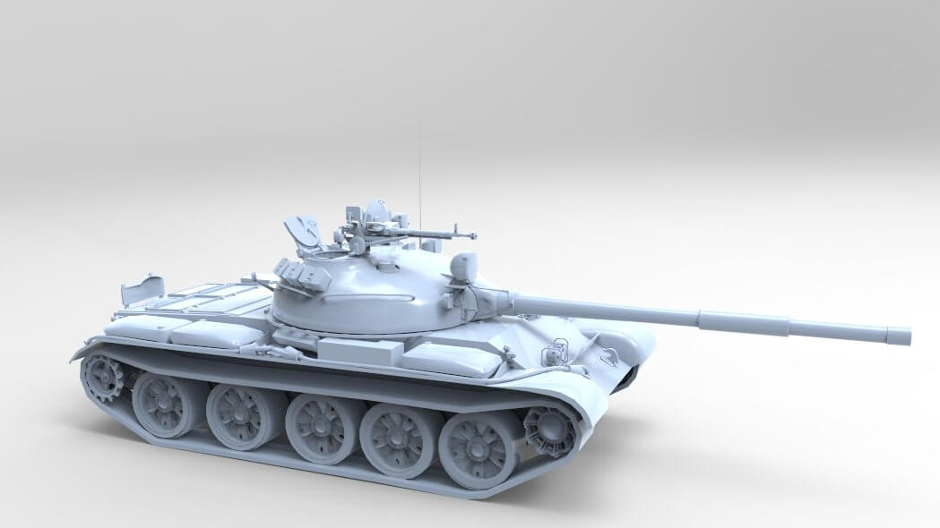 T-62 Tank Free 3D Model by ilham45