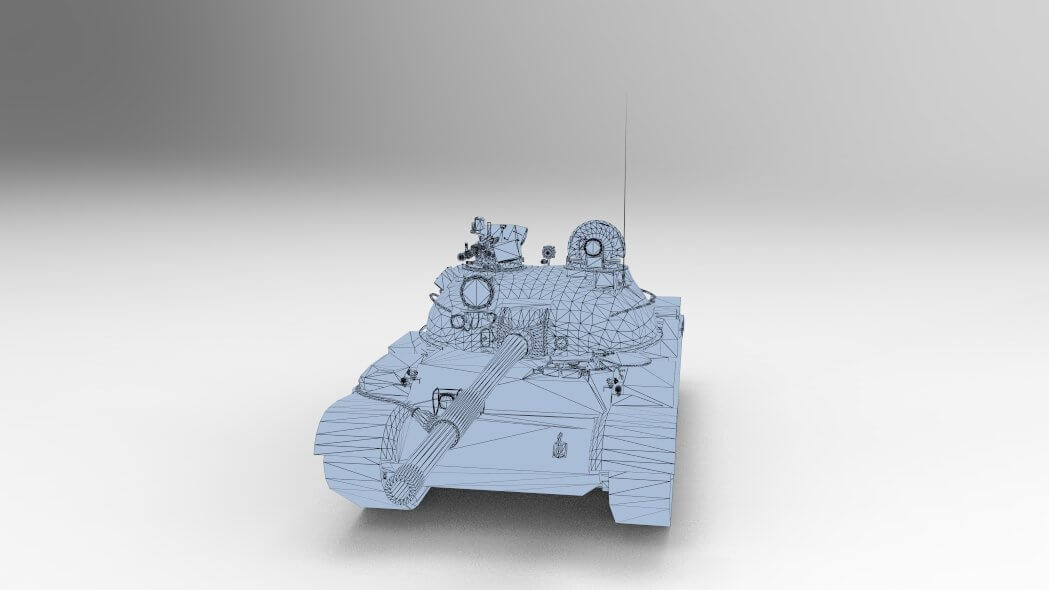 T-62 Tank Free 3D Model by ilham45