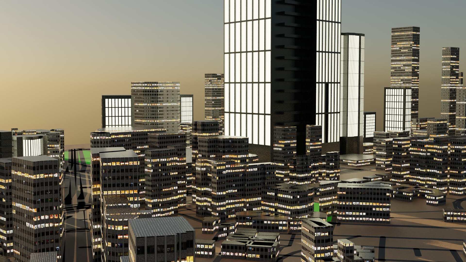 Taipe Citymap Building - 3D Model by ilham45