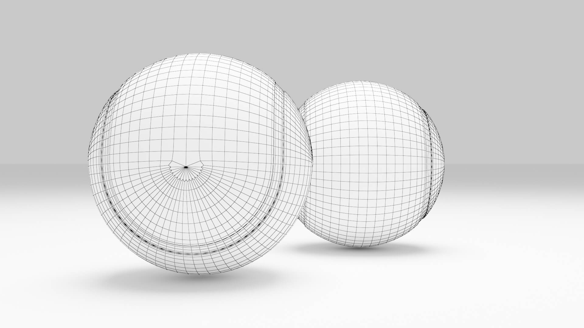 Two Tennis Balls - 3D Model by ilham45