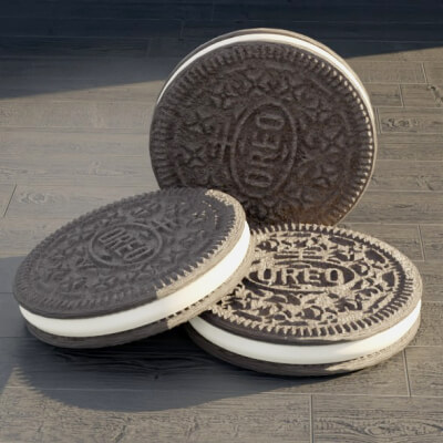 Three of Oreos - 3D Model by ilham45