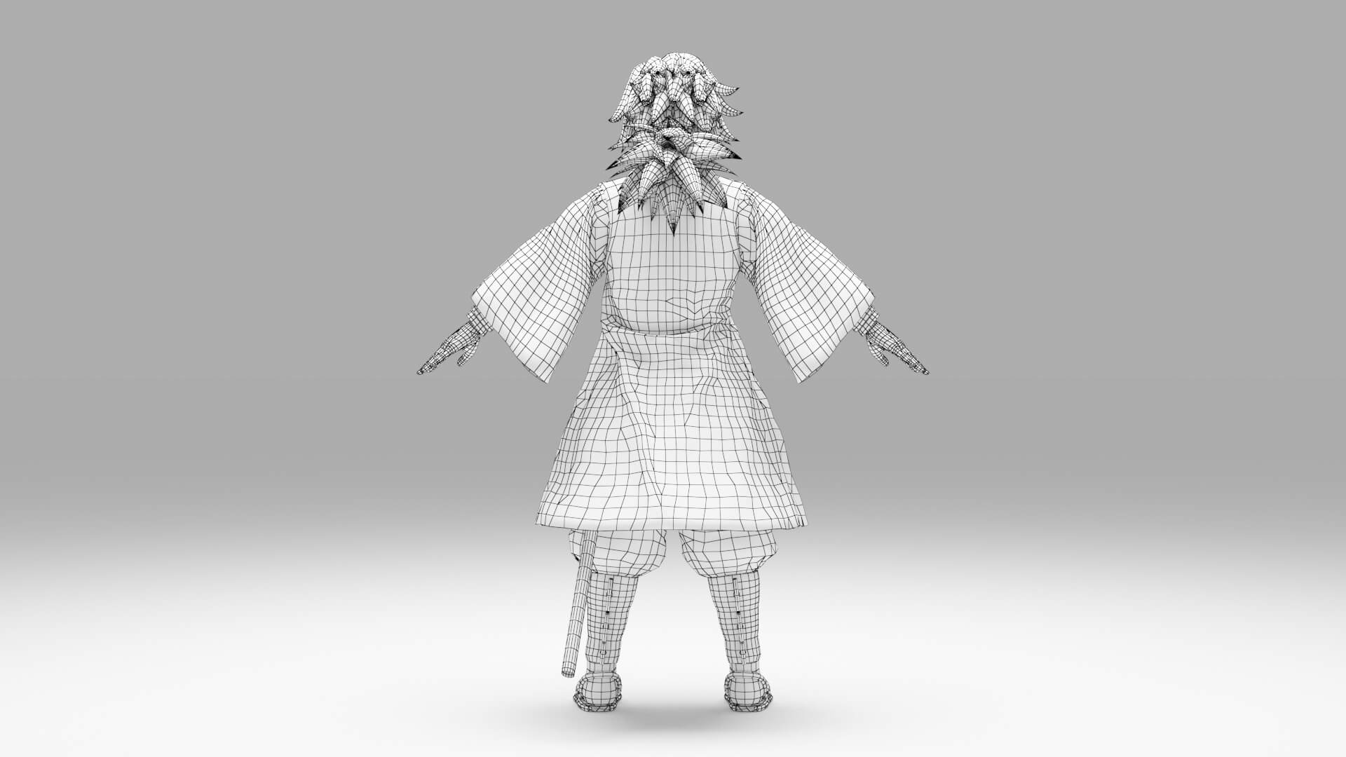 Tomioka Giyu - Kimetsu No Yaiba 3D Model by ilham45