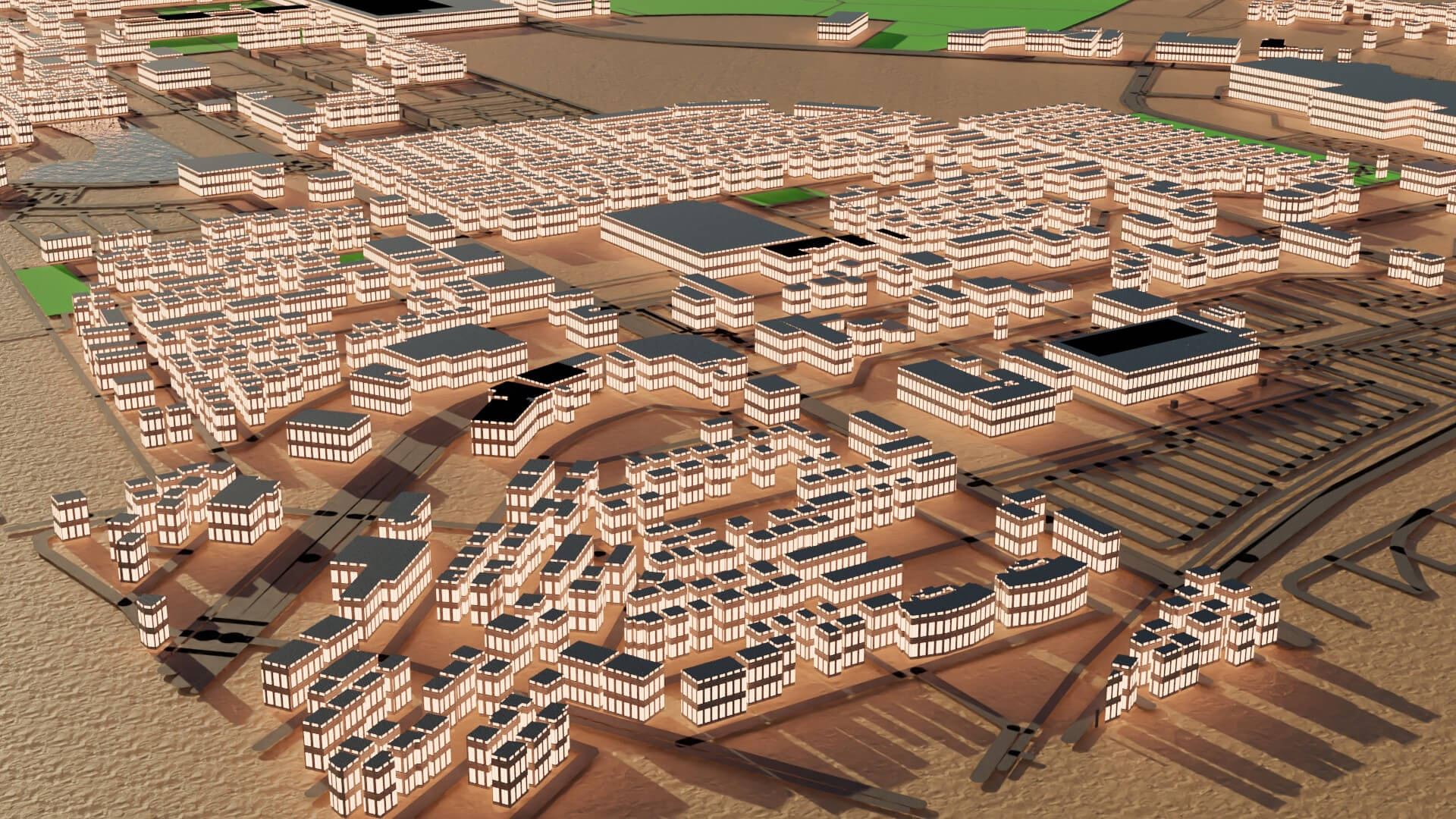 Tsukuba Japan Citymap Building - 3D Model by ilham45