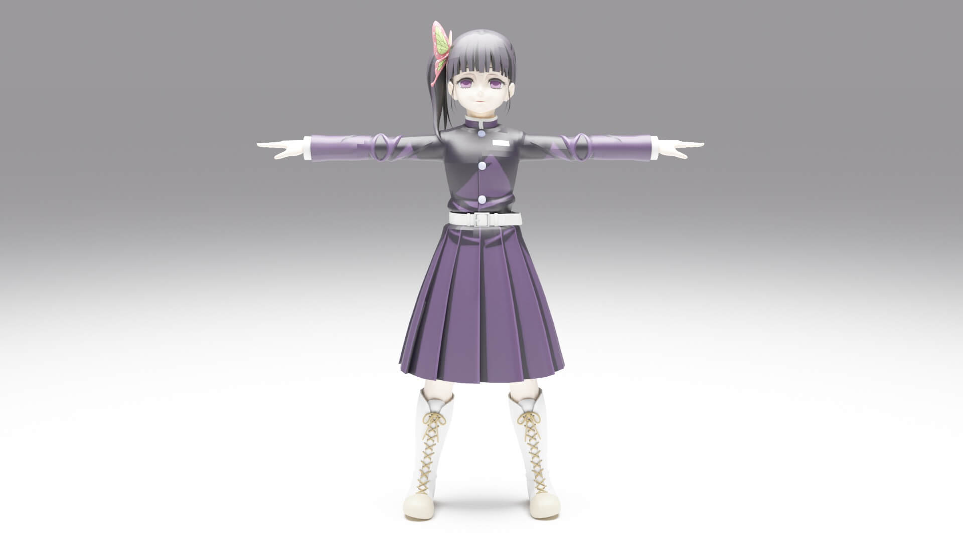 Tsuyuri Kanao - Kimetsu No Yaiba 3D Model by ilham45