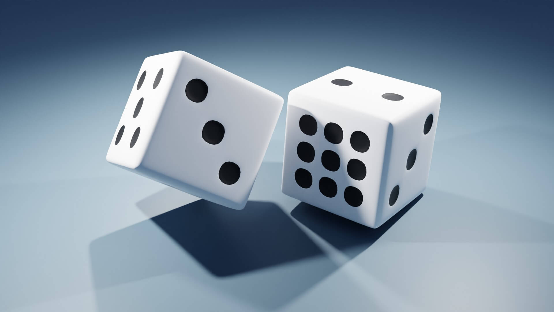 Two Dice - 3D Model by ilham45