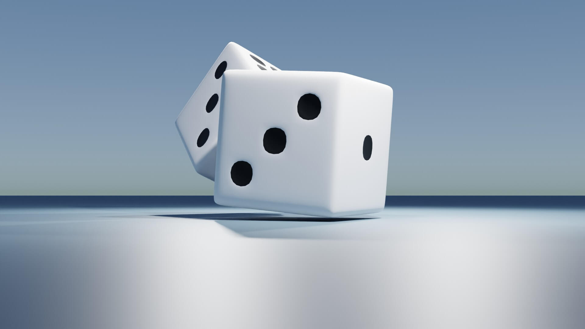 Two Dice - 3D Model by ilham45
