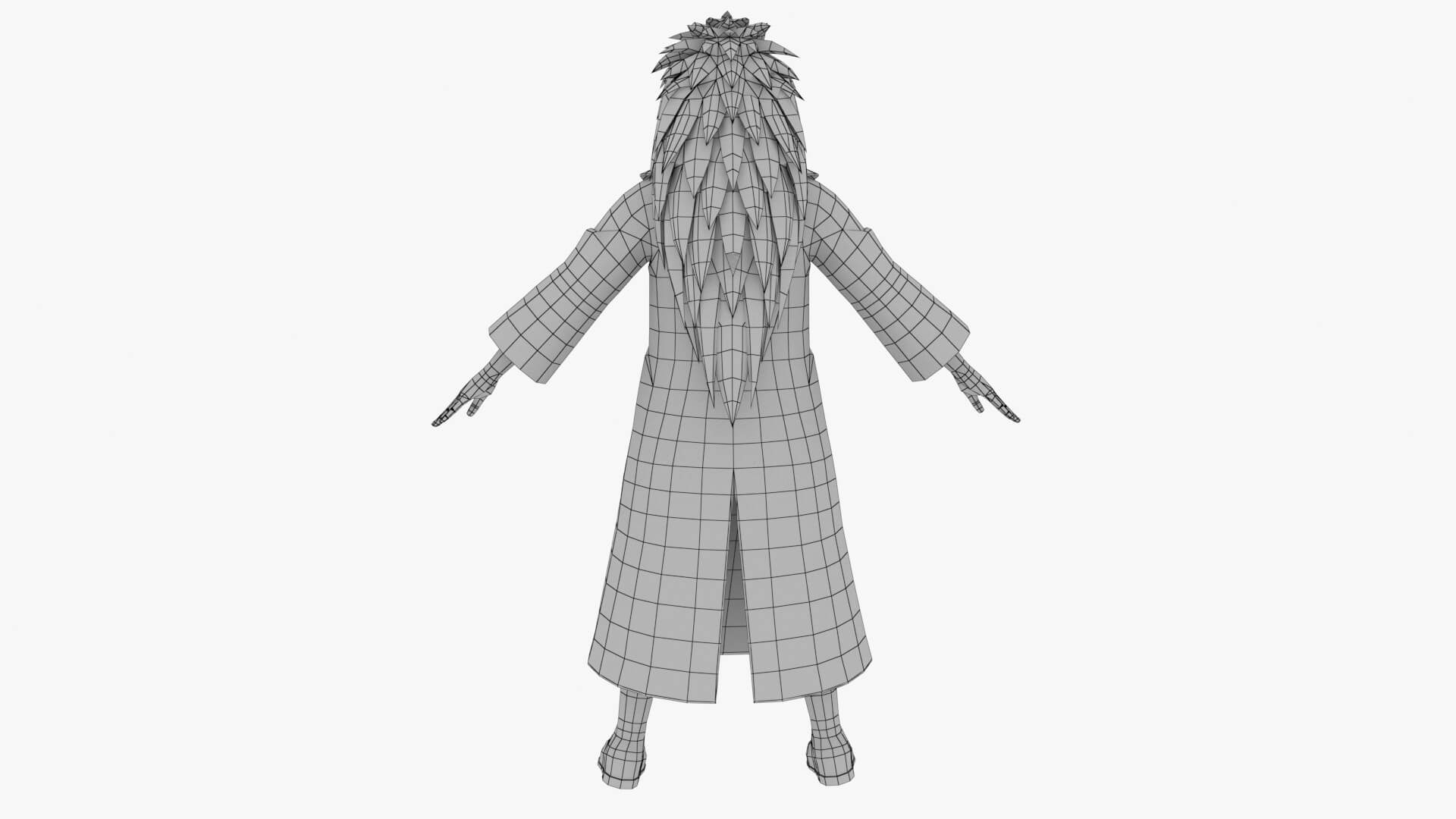 Uchiha Madara Rikudou Mode - Free 3D Model by ilham45