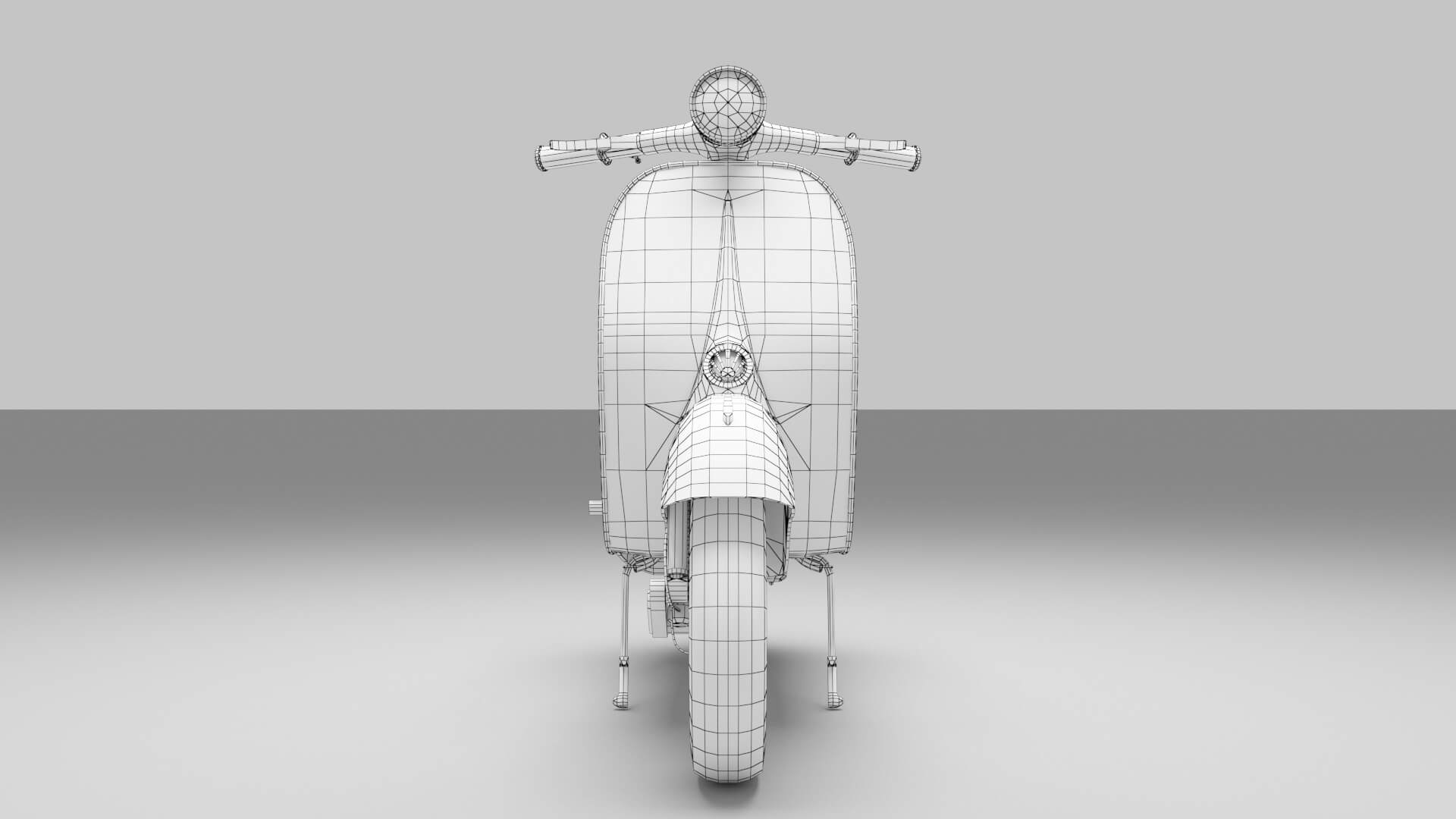 Vespa 150 GS - 3D Model by ilham45
