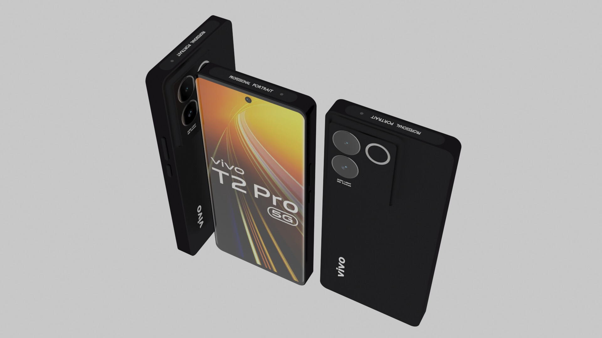 Vivo T2 Pro 5G - 3D Model by ilham45
