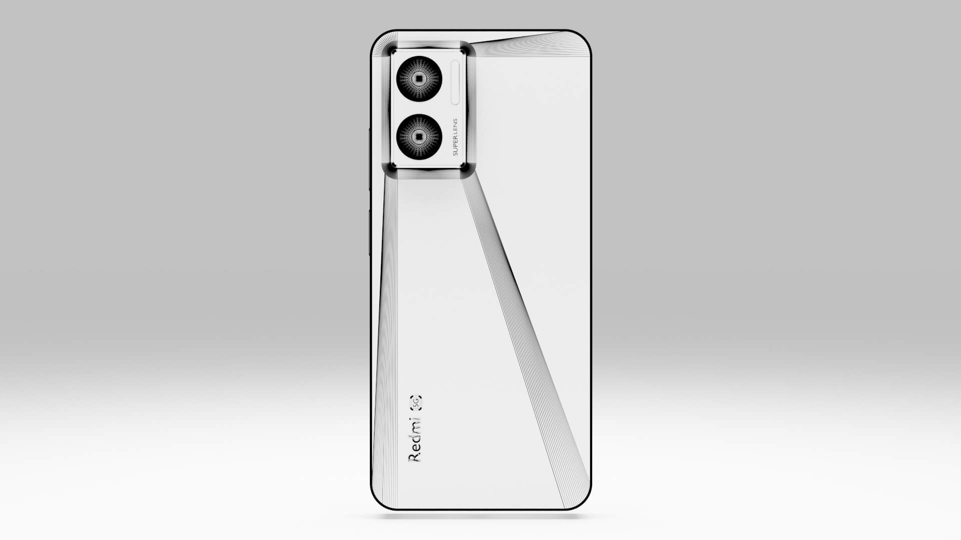 Xiaomi Redmi 10 - 3D Model by ilham45