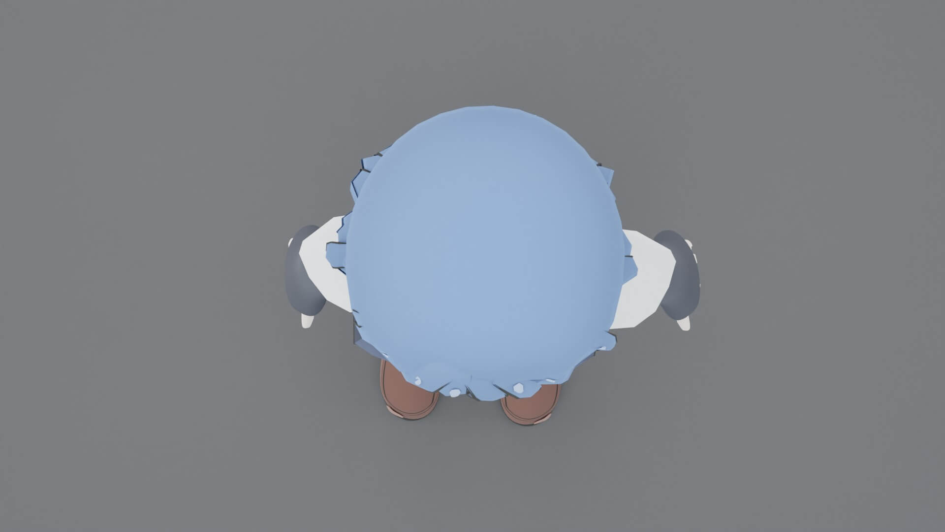 Yamada Ryou - Bocchi The Rock 3D Model by ilham45