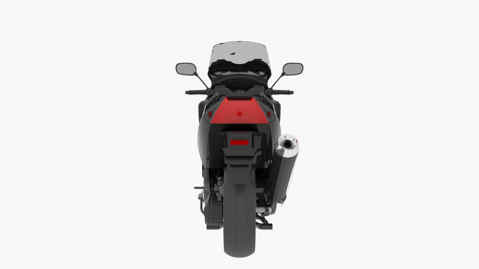 Yamaha TMAX 500 - 3D Model by ilham45